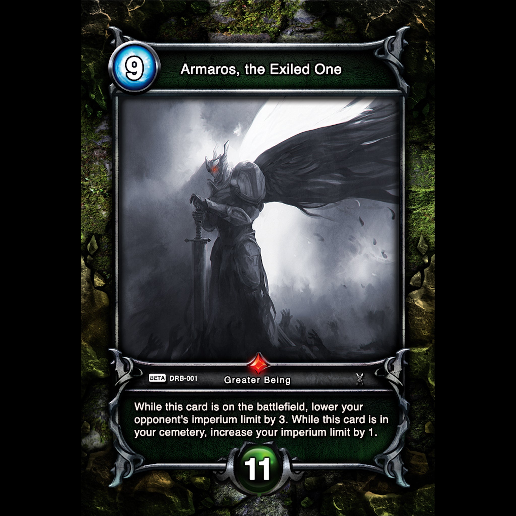 Armaros, the Exiled One - Promo Card – MaSTAR Media