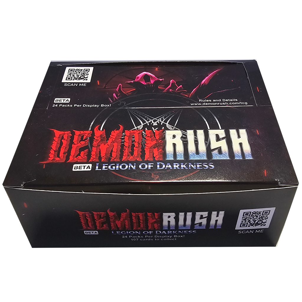 Demon Rush Card Game Booster Box - Legion of Darkness (BETA) – Demon ...