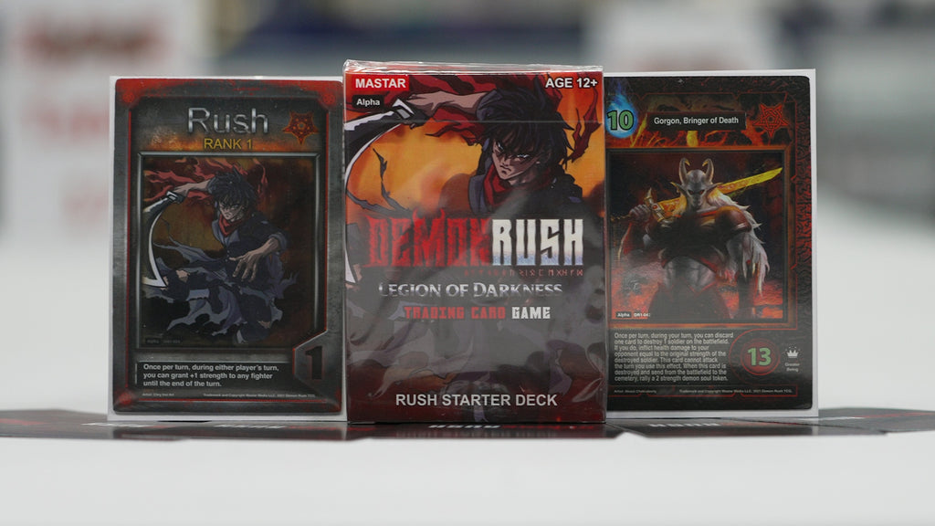 Rush Starter Deck - Demon Rush (Alpha Print) – Demon Rush Store